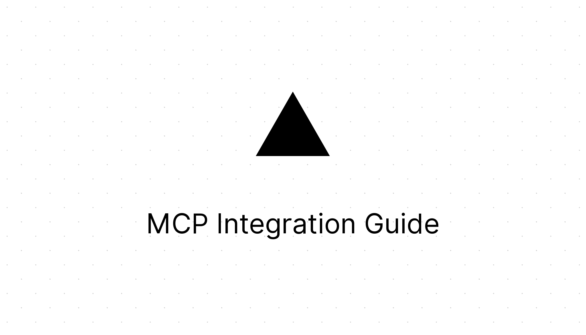MCP Integration Guide | Mnemoverse Docs